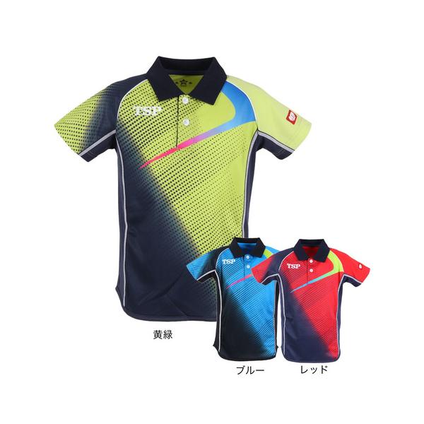 ティーエスピー TSP スーパースポーツゼビオ ゼビオ Super Sports XEBIO 卓球 卓球ウエア ウェア ポロシャツ Junior ジュニア じゅにあ 子供 JR 10856487001 031426 0280 JR 黄緑 1...