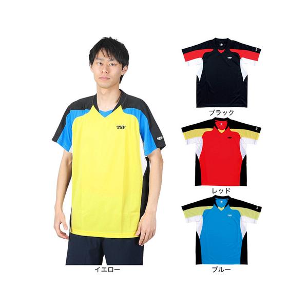 ティーエスピー TSP スーパースポーツゼビオ ゼビオ Super Sports XEBIO 卓球 卓球ウエア ウェア Tシャツ アスレ最安挑戦 スポーツウェア 半袖 トップス 10857880401 030435 0400 イエロー 10...