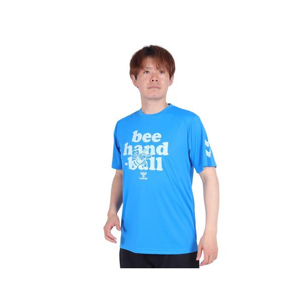 ヒュンメル hummel スーパースポーツゼビオ ゼビオ Super Sports XEBIO 競技用品 ハンドボール ハンドボール用品 ハンドボールウェア ウェア スポーツウェア トップス 半袖 練習着 速乾 2024ss_clsl