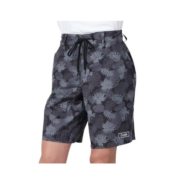エアーボーン ARBN ヴィクトリア ビクトリア サーフ&amp;スノー Victoria Surf&amp;Snow リゾート水着 レギュラーボードショーツ Men's Mens メンズ めんず 男性 黒 ブラック rss20240904...