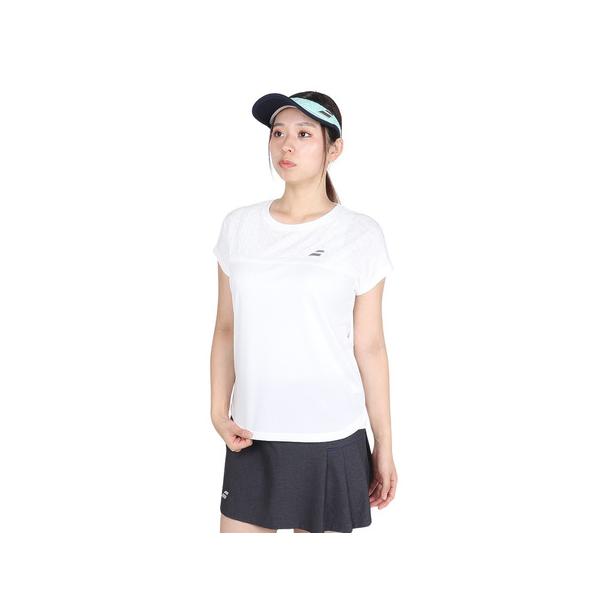バボラ BABOLAT スーパースポーツゼビオ ゼビオ Super Sports XEBIO テニス テニス用品 tennis テニスウエア ウェア テニスシャツ シャツ Tシャツ 半袖 ショートスリーブ Lady's Ladys レディー...