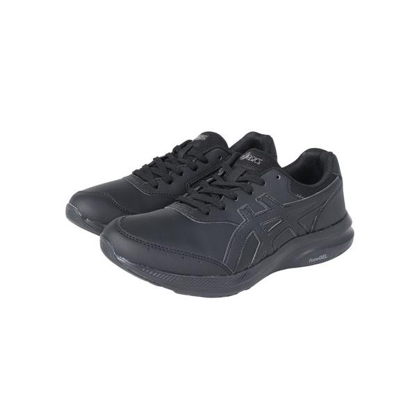 アシックス ASICS スーパースポーツゼビオ ゼビオ Super Sports XEBIO ウオーキングシューズ 靴 フィットネス Men's Mens メンズ めんず 男性 黒 くろ クロ ブラック 黒靴 ゲル ファンウォーカー 大人 ...