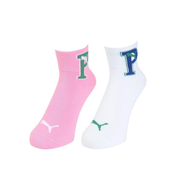 プーマ PUMA スーパースポーツゼビオ ゼビオ Super Sports XEBIO くつ下 くつした ソックス 靴下 2Pパックソックス Lady's Ladys レディース れでぃーす 女性 くるぶし soclp_logo soclp...