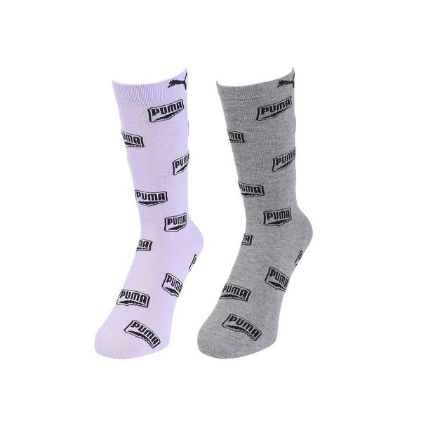 プーマ PUMA スーパースポーツゼビオ ゼビオ Super Sports XEBIO くつ下 くつした ソックス 靴下 2Pパックソックス Lady's Ladys レディース れでぃーす 女性 soclp_logo soclp_colo...