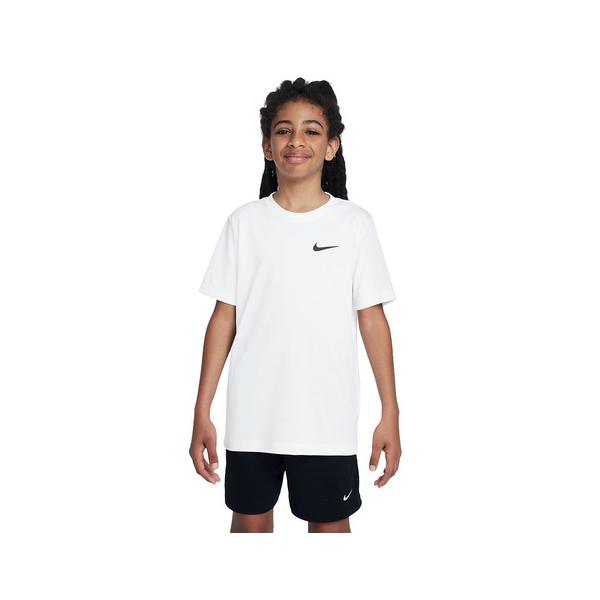 ナイキ NIKE スーパースポーツゼビオ ゼビオ Super Sports XEBIO スポーツカットソー 半袖ワンポイントTシャツ Junior ジュニア じゅにあ 子供 JR スポーツアパレル スポーツウェア トップス 白 ホワイト 2...