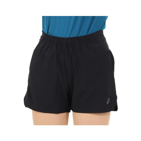 アシックス ASICS スーパースポーツゼビオ ゼビオ Super Sports XEBIO ランニング ランニングパンツ ボトム Lady's Ladys レディース れでぃーす 女性 黒 ブラック シンプル 野球 ソフトボール バスケ ...