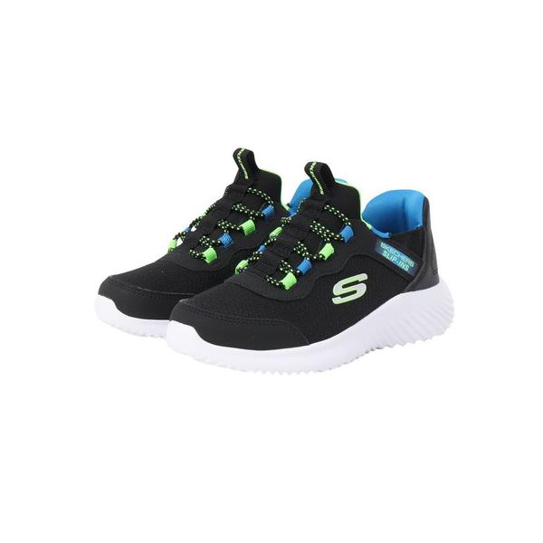 スケッチャーズ SKECHERS SI-BOUNDER-BRSK-BRST スーパースポーツゼビオ ゼビオ Super Sports XEBIO スポーツシューズ 靴 屈曲性 クッション Junior ジュニア じゅにあ 子供 JR 黒 ブ...
