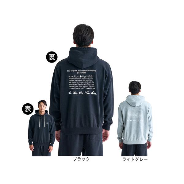 2024年秋冬モデル 2024fwmodel クイックシルバー Quiksilver QUICK SILVER QUICKSILVER スーパースポーツゼビオ ゼビオ Super Sports XEBIO アクションウエア スウェットシャツ...