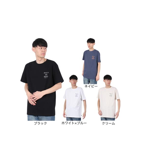 ビラボン BILLABONG スーパースポーツゼビオ ゼビオ Super Sports XEBIO アクションウエア Tシャツ Men's Mens メンズ めんず 男性 半袖 トップス 黒 ブラック srst25ss 2602spring_cp