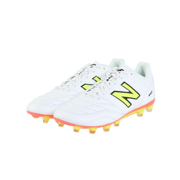 2025年春夏モデル 2025ssmodel ニューバランス new balance newbalance スーパースポーツゼビオ ゼビオ Super Sports XEBIO サッカーシューズ 靴 固定式スパイク 白 ホワイト ハードグラ...