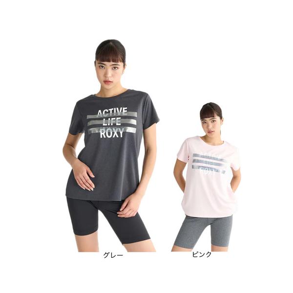 2025年春夏モデル 2025ssmodel ロキシー ROXY スーパースポーツゼビオ ゼビオ Super Sports XEBIO フィットネス フィットネスカットソー Lady's Ladys レディース れでぃーす 女性 おでかけ ...