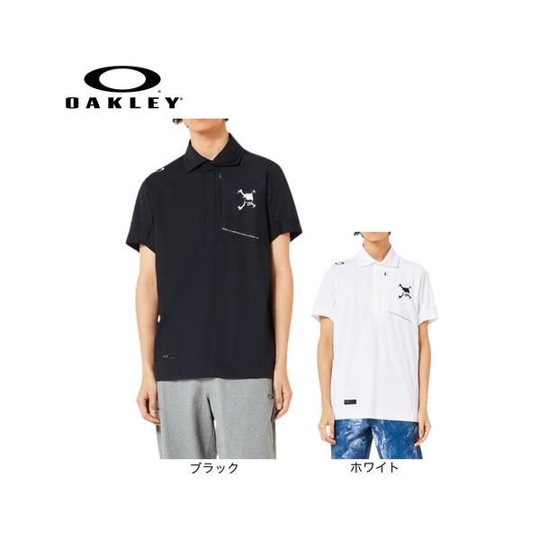 2025年春夏モデル 2025ssmodel オークリー OAKLEYヴィクトリアゴルフ ビクトリアゴルフ Victoria Golf ゴルフニット ゴルフウェア トップス 半袖ポロシャツ Men's Mens メンズ めんず 男性 メンズ...