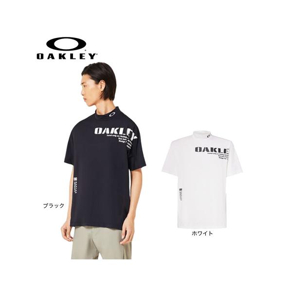 2025年春夏モデル 2025ssmodel オークリー OAKLEY ヴィクトリアゴルフ ビクトリアゴルフ Victoria Golf ゴルフニット ゴルフウェア トップス 半袖ハイネック Men's Mens メンズ めんず 男性 モッ...