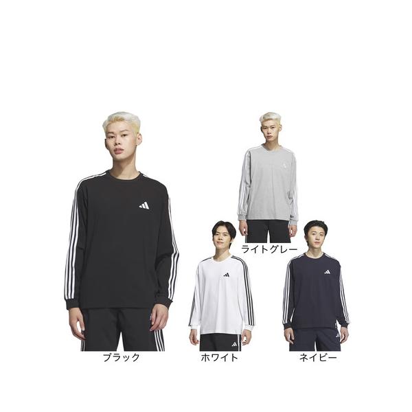 2025年春夏モデル 2025ssmodel アディダス ADIDAS スーパースポーツゼビオ ゼビオ Super Sports XEBIO スポーツカットソー 長袖Tシャツ Men's Mens メンズ めんず 男性 スポーツアパレル ス...