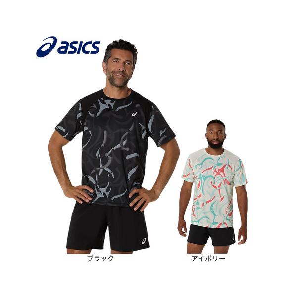 2025年春夏モデル 2025ssmodel アシックス ASICS スーパースポーツゼビオ ゼビオ Super Sports XEBIO ランニング ランニングシャツ Men's Mens メンズ めんず 男性 黒 ブラック 108788...