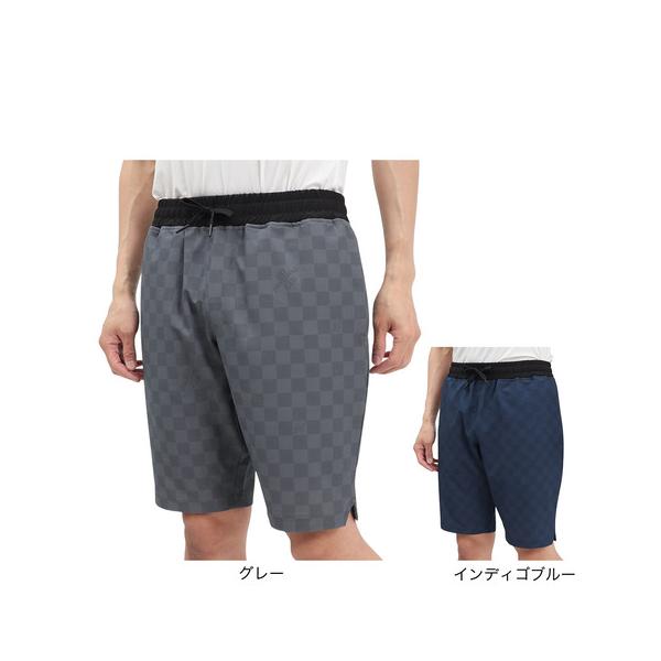 2025年春夏モデル 2025ssmodel ライズ RYZ スーパースポーツゼビオ ゼビオ Super Sports XEBIO アクションウエア ボトムス パンツ Men's Mens メンズ めんず 男性 はっ水 撥水 グレー チェッ...