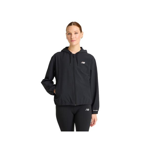 ニューバランス new balance newbalance スーパースポーツゼビオ ゼビオ Super Sports XEBIO ウォームアップ 布帛ウォームアップシャツ Lady's Ladys レディース れでぃーす 女性 黒 ブラッ...