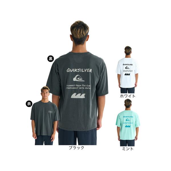 クイックシルバー Quiksilver QUICK SILVER QUICKSILVER スーパースポーツゼビオ ゼビオ Super Sports XEBIO アクションウエア Tシャツ Men's Mens メンズ めんず 男性 半袖 ト...