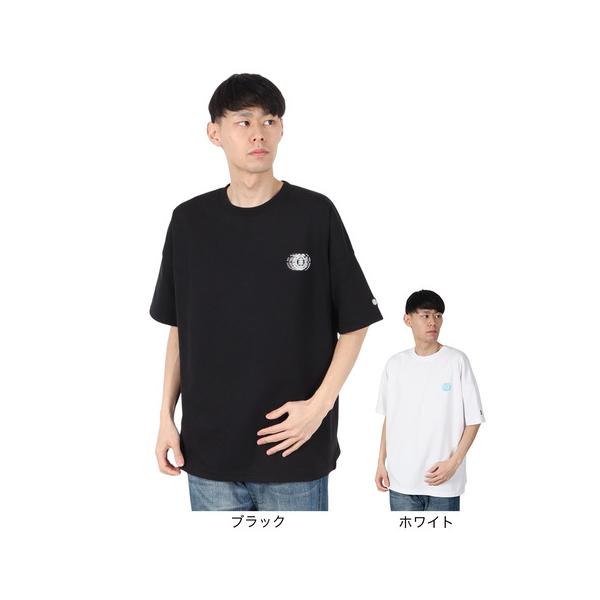 2025年春夏モデル 2025ssmodel エレメント ELEMENT スーパースポーツゼビオ ゼビオ Super Sports XEBIO アクションウエア Tシャツ Men's Mens メンズ めんず 男性 半袖 トップス 黒 ブラ...