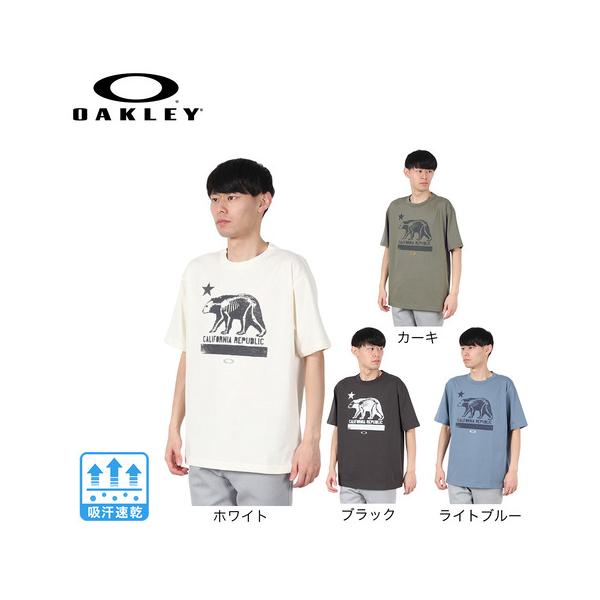 2025年春夏モデル 2025ssmodel オークリー OAKLEY スーパースポーツゼビオ ゼビオ Super Sports XEBIO スポーツカットソー 半袖Tシャツ Men's Mens メンズ めんず 男性 スポーツアパレル ス...