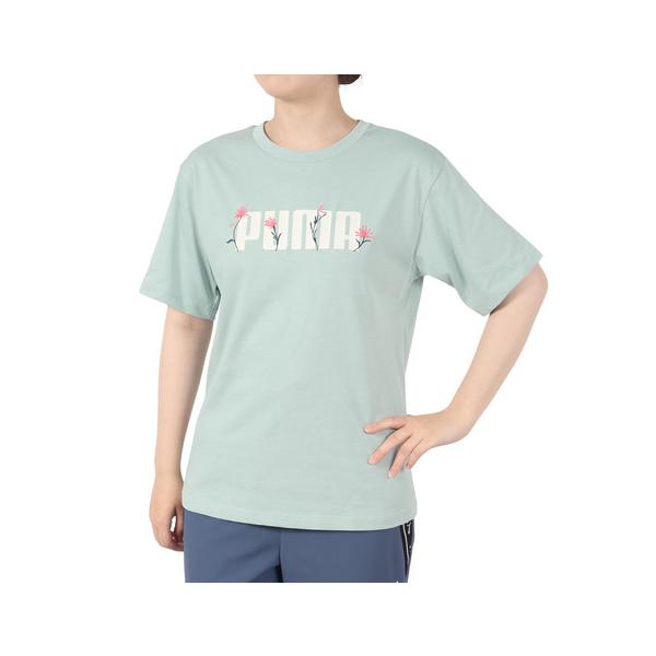 2025年春夏モデル 2025ssmodel プーマ PUMA スーパースポーツゼビオ ゼビオ Super Sports XEBIO スポーツカットソー 半袖Tシャツ Lady's Ladys レディース れでぃーす 女性 スポーツアパレル...