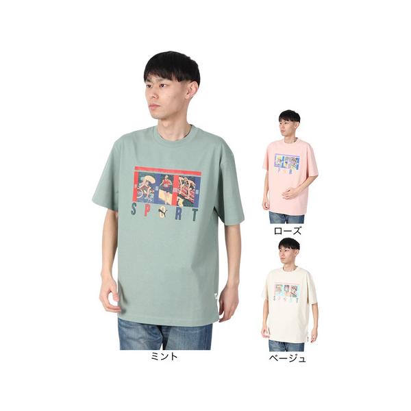 2025年春夏モデル 2025ssmodel プーマ PUMA スーパースポーツゼビオ ゼビオ Super Sports XEBIO スポーツカットソー 半袖Tシャツ Men's Mens メンズ めんず 男性 スポーツアパレル スポーツウ...