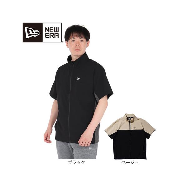2025年春夏モデル 2025ssmodel ニューエラ NEW ERA NEWERA スーパースポーツゼビオ ゼビオ Super Sports XEBIO ウォームアップ 布帛ウォームアップシャツ Men's Mens メンズ めんず 男...