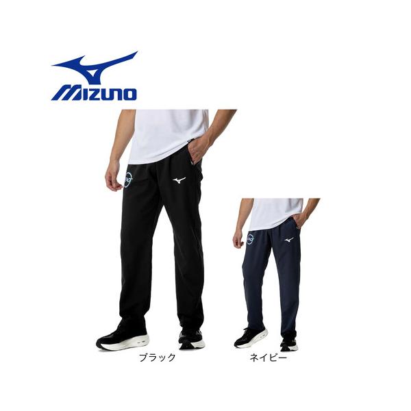 ミズノ MIZUNO スーパースポーツゼビオ ゼビオ Super Sports XEBIO ウォームアップ 布帛ウォームアップパンツ ボトム Men's Mens メンズ めんず 男性 スポーツアパレル スポーツウェア 黒 ブラック ジャー...