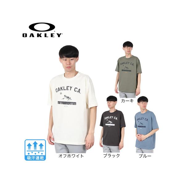 2025年春夏モデル 2025ssmodel オークリー OAKLEY スーパースポーツゼビオ ゼビオ Super Sports XEBIO スポーツカットソー 半袖Tシャツ Men's Mens メンズ めんず 男性 スポーツアパレル ス...