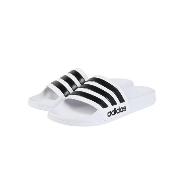 2025年春夏モデル 2025ssmodel アディダス ADIDAS スーパースポーツゼビオ ゼビオ Super Sports XEBIO スポーツサンダル シャワーサンダル シャワサン 白 ホワイト shsummer sh2005cp ...