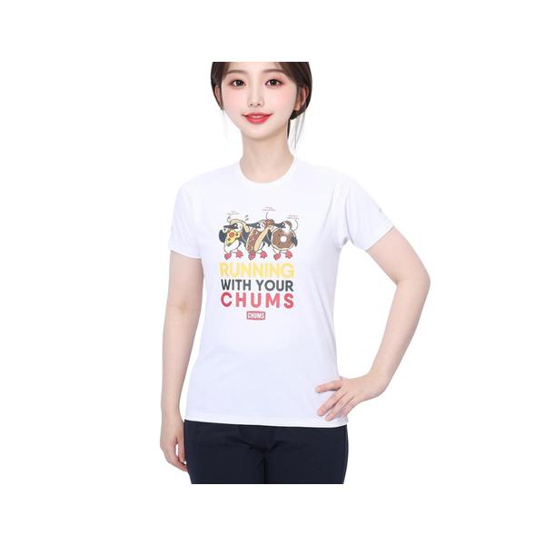 2025年春夏モデル 2025ssmodel チャムス CHUMS スーパースポーツゼビオ ゼビオ Super Sports XEBIO ランニング ランニングシャツ Lady's Ladys レディース れでぃーす 女性 白 ホワイト r...