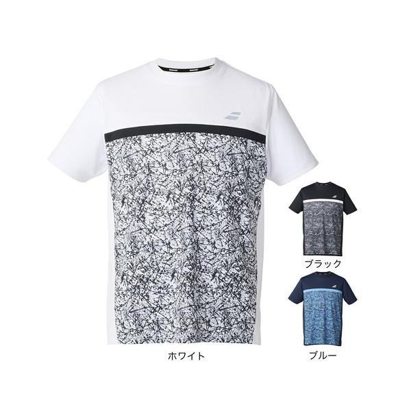 バボラ BABOLAT スーパースポーツゼビオ ゼビオ Super Sports XEBIO テニス テニス用品 tennis テニスウエア ウェア テニスシャツ シャツ Tシャツ 半袖 ショートスリーブ Men's Mens メンズ めん...