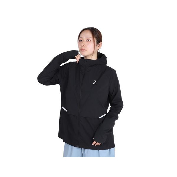 オン On スーパースポーツゼビオ ゼビオ Super Sports XEBIO ランニング トレーニングジャケット Lady's Ladys レディース れでぃーす 女性 黒 ブラック 部活 クラブ 普段着 軽量 ジョギング マラソン は...