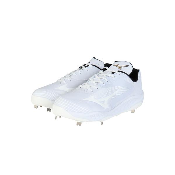 ミズノ MIZUNO スーパースポーツゼビオ ゼビオ Super Sports XEBIO 野球 BASEBALL ベースボール 野球用品 野球スパイク ベースボールスパイク スパイク 靴 Men's Mens メンズ めんず 男性 白 ホ...