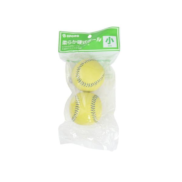 SPORG スーパースポーツゼビオ ゼビオ Super Sports XEBIO 野球 BASEBALL ベースボール 野球用品 野球小物 ベースボール小物 アクセサリー 野球ボール ボール SPYB-12 YEL SPYB 12 やわらか...