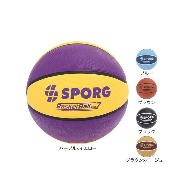 SPORG スーパースポーツゼビオ ゼビオ Super Sports XEBIO バスケットボール バスケット バスケ basketball ボール ball 7号球 7号 練習球 練習用 一般男子 大学男子 高校男子 中学男子 Men's...
