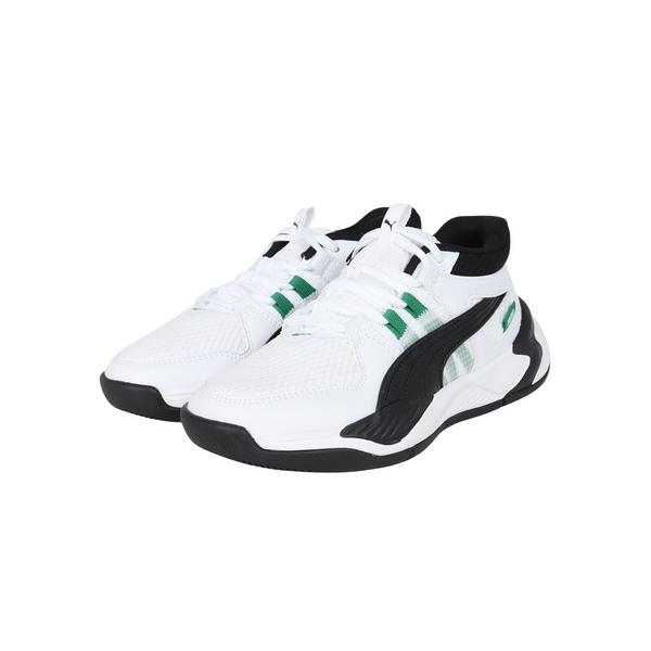 プーマ PUMA スーパースポーツゼビオ ゼビオ Super Sports XEBIO バスケットシューズ バスケットボールシューズ 靴 Junior ジュニア じゅにあ 子供 JR 白 ホワイト 31216406 312164 06 バス...