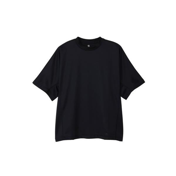 チャンピオン Champion スーパースポーツゼビオ ゼビオ Super Sports XEBIO 健康機能アクセサリー 半袖シャツ 黒 ブラック recover25gift リカバリーウェア 血行促進 疲労軽減 筋肉 吸汗 速乾 リラッ...