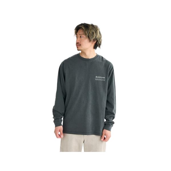 クイックシルバー Quiksilver QUICK SILVER QUICKSILVER スーパースポーツゼビオ ゼビオ Super Sports XEBIO アクションウエア Tシャツ Men's Mens メンズ めんず 男性  黒 ブ...