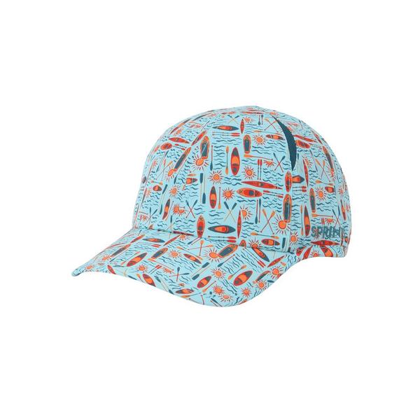 スプリンツ SPRINTS スーパースポーツゼビオ ゼビオ Super Sports XEBIO ランニング ランニング小物 Men's Mens メンズ めんず 男性 帽子 軽量 通気性 汗止め 総柄 ランニングキャップ 25fwrun