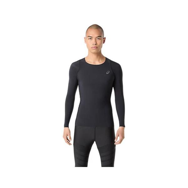 アシックス ASICS スーパースポーツゼビオ ゼビオ Super Sports XEBIO ランニング ランニングシャツ Men's Mens メンズ めんず 男性 黒 ブラック asi_xebio10 吸汗速乾 ストレッチ シームレス ...