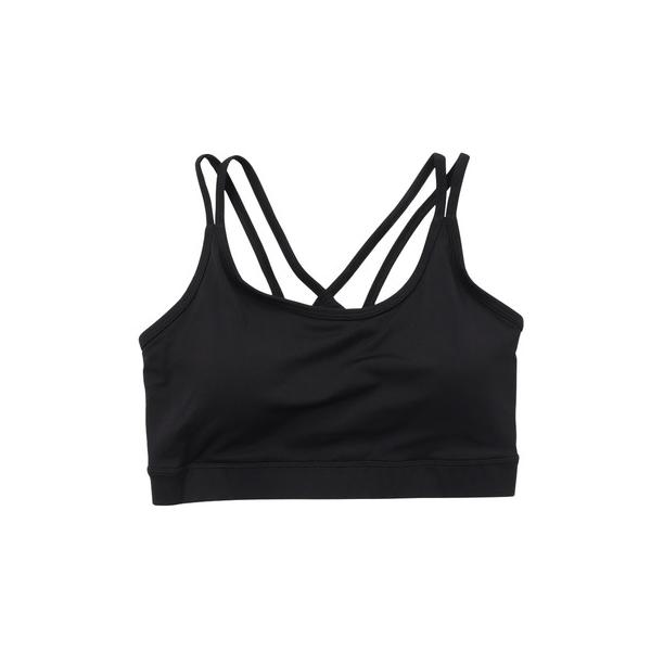 リアルストーン RealStone スーパースポーツゼビオ ゼビオ Super Sports XEBIO フィットネス ブラトップ Lady's Ladys レディース れでぃーす 女性 黒 ブラック スポブラ トレーニング ヨガ 紫外線防...