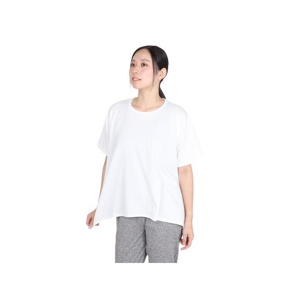 ダンスキン DANSKIN スーパースポーツゼビオ ゼビオ Super Sports XEBIO フィットネス フィットネスカットソー Lady's Ladys レディース れでぃーす 女性 白 ホワイト