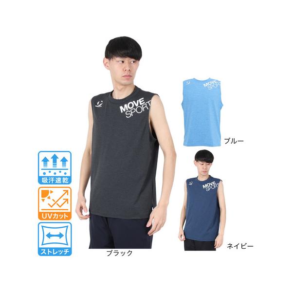 2025年春夏モデル 2025ssmodel デサント DESCENTE スーパースポーツゼビオ ゼビオ Super Sports XEBIO スポーツカットソー タンクトップ Men's Mens メンズ めんず 男性 スポーツアパレル ...