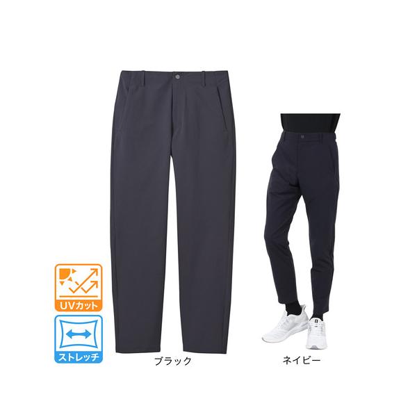 デサント DESCENTE スーパースポーツゼビオ ゼビオ Super Sports XEBIO スポーツパンツ ロングパンツ ボトム Men's Mens メンズ めんず 男性 スポーツアパレル スポーツウェア 黒 ブラック hs25ap...