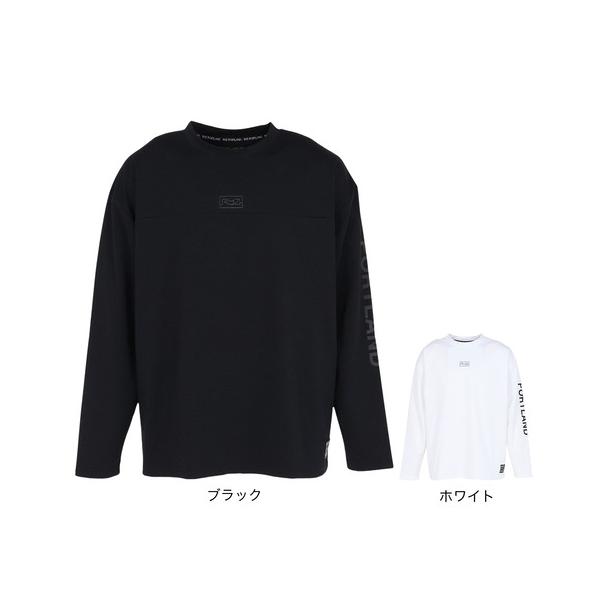 2025年秋冬モデル 2025fwmodel ライズ RYZ スーパースポーツゼビオ ゼビオ Super Sports XEBIO アクションウエア Tシャツ Men's Mens メンズ めんず 男性 長袖 トップス 黒 ブラック 部活 ...