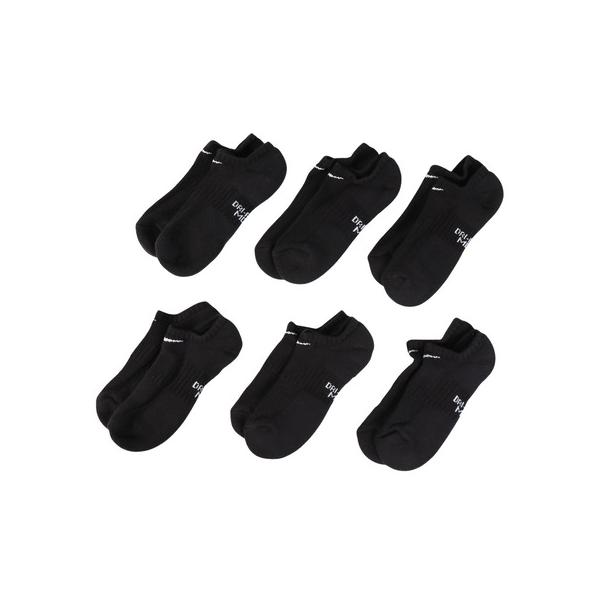 ナイキ NIKE スーパースポーツゼビオ ゼビオ Super Sports XEBIO ソックス 靴下 スポーツソックス Junior ジュニア じゅにあ 子供 JR キッズ くるぶし 黒 ブラック nike_xebi06 6足 6足セット...