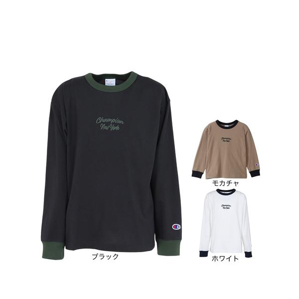 2025年秋冬モデル 2025fwmodel チャンピオン Champion スーパースポーツゼビオ ゼビオ Super Sports XEBIO スポーツカットソー 長袖Tシャツ Junior ジュニア じゅにあ 子供 JR スポーツアパ...