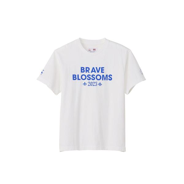 カンタベリー canterbury スーパースポーツゼビオ ゼビオ Super Sports XEBIO ラクビー Rugby 白 ホワイト RA33778 メンズ コットン100% 半袖 Tシャツ ダブルネーム 日本代表 エンブレム 桜 ...