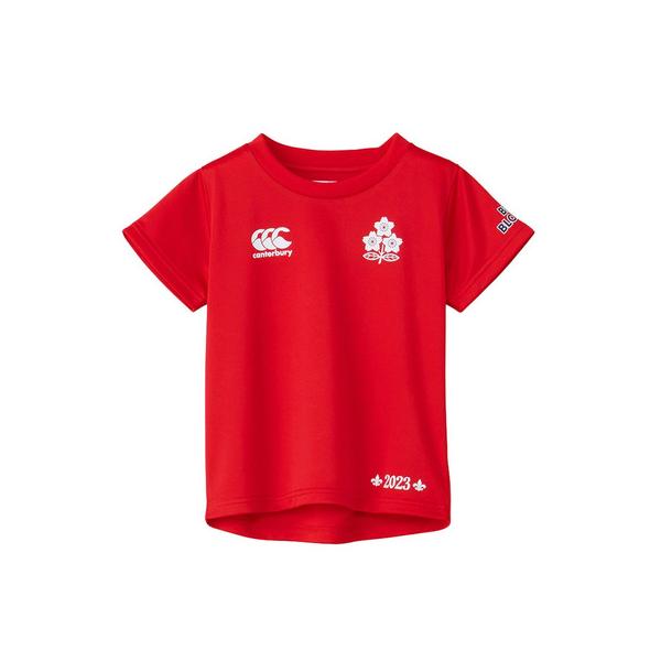カンタベリー canterbury スーパースポーツゼビオ ゼビオ Super Sports XEBIO ラクビー Rugby ラグビー 半袖 Tシャツ ダブルネーム 日本代表 エンブレム 桜 オフィシャルライセンス JRFU 試合観戦 観...